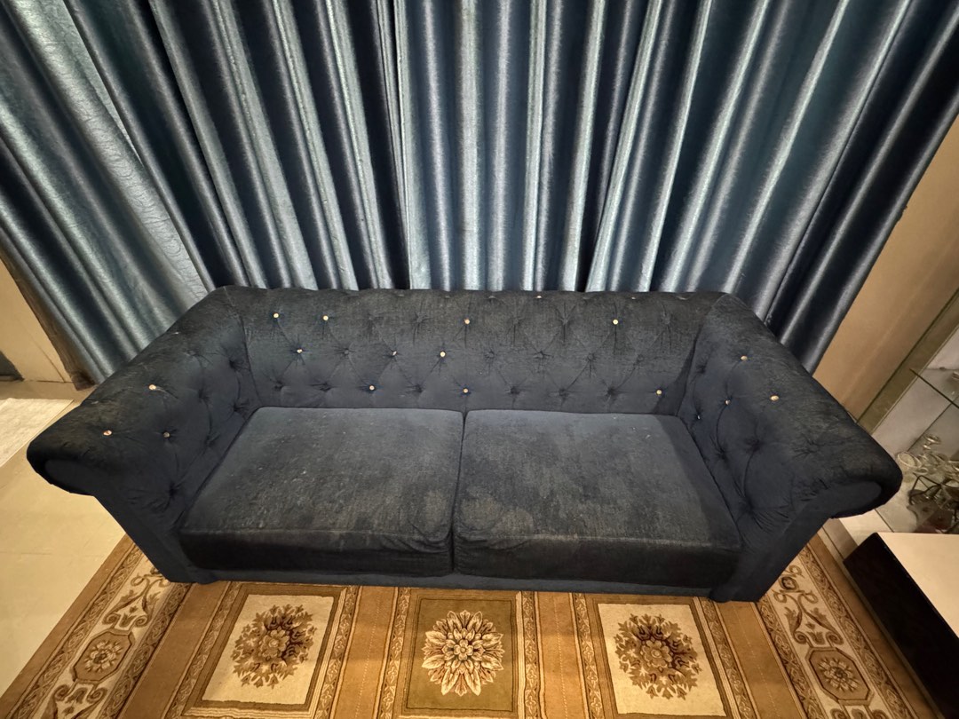 Ottoman Chesterfield Sofa, Furniture & Home Living, Furniture, Sofas on ...