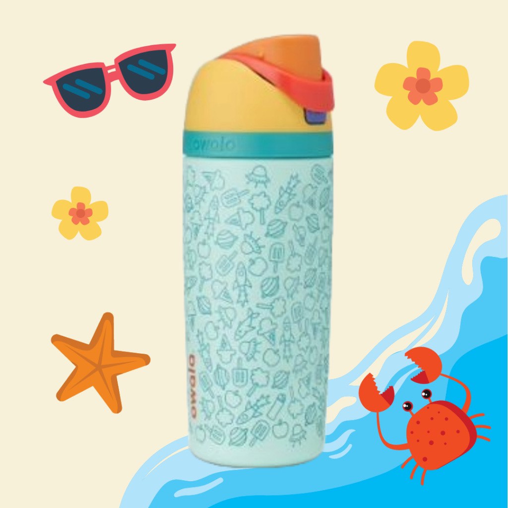 Owala Kids 16oz FreeSip Insulated Stainless Steel Water Bottle ...