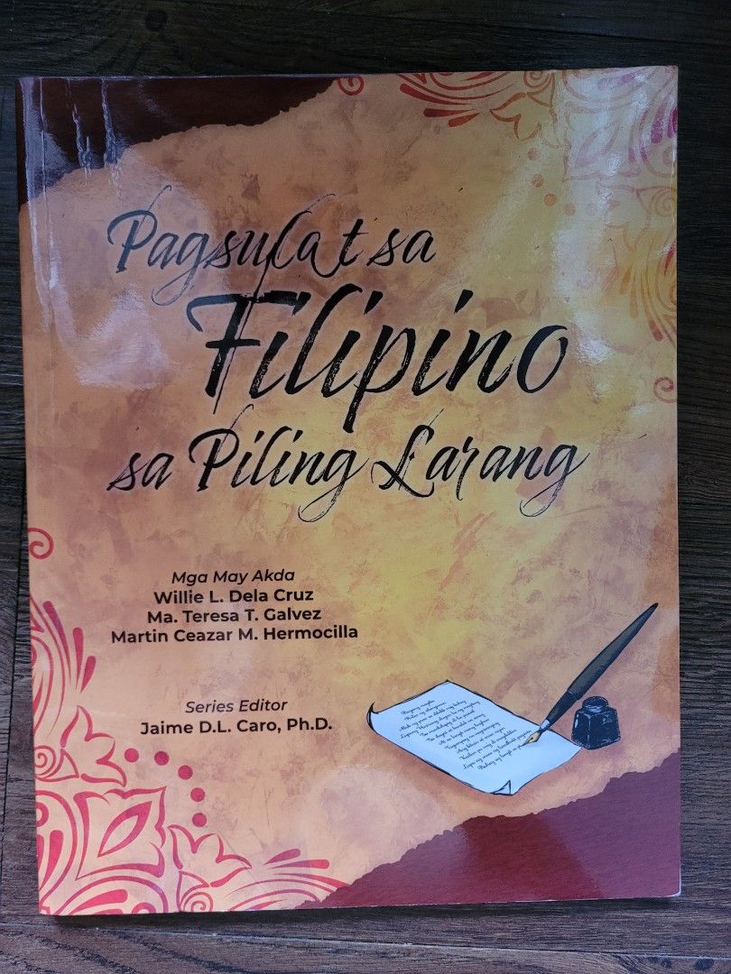 Pagsulat sa Filipino sa Piling Larang, Hobbies & Toys, Books ...
