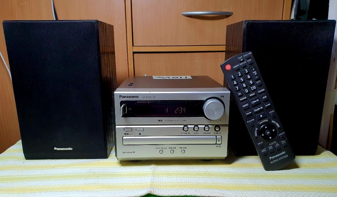 Panasonic USB-MP3/ CD/ Radio Micro Hi-fi System, Audio, Portable Music ...