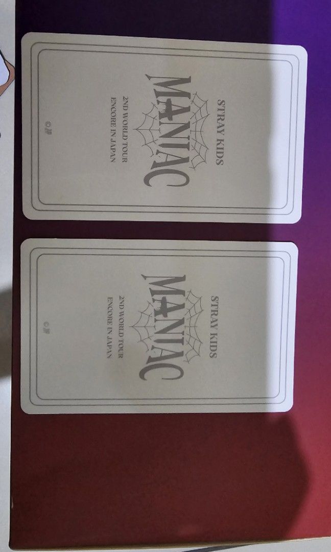 PC Straykids official Maniac Encore in Japan, K-Wave di Carousell