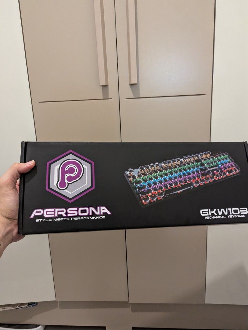 Persona GKW103 Mechanical Keyboard, Computers & Tech, Parts ...