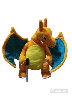 Fainting Pokemon Plush Keychain (Charizard, Garchomp, Azumarill ...