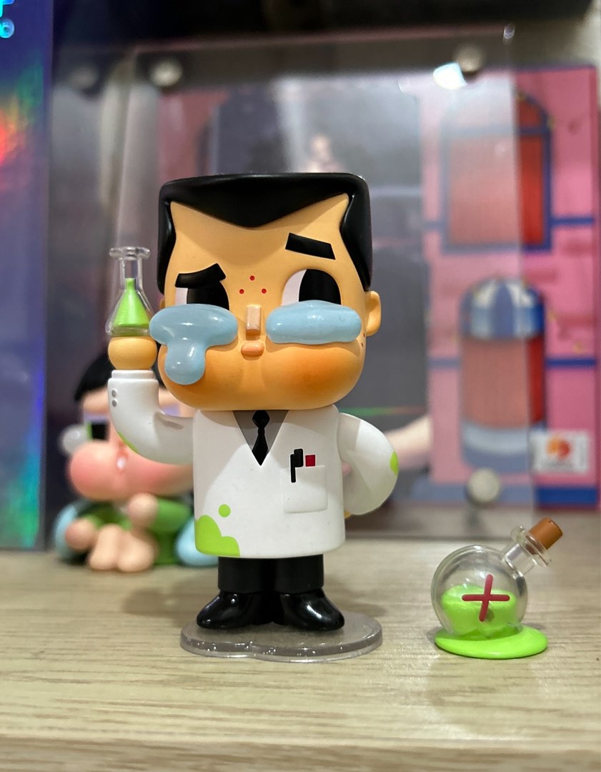 Popmart Crybaby PPG ‘Professor’, Hobbies & Toys, Toys & Games on Carousell