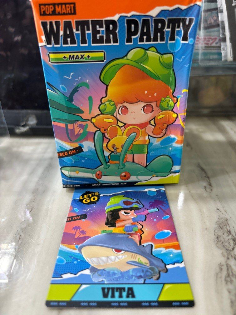 Popmart Water Party, Hobbies & Toys, Toys & Games on Carousell