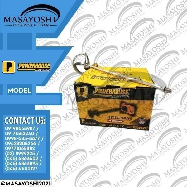 Powerhouse Power Mixer | PH-EH120MM | Heavy Duty Equipment, Commercial ...