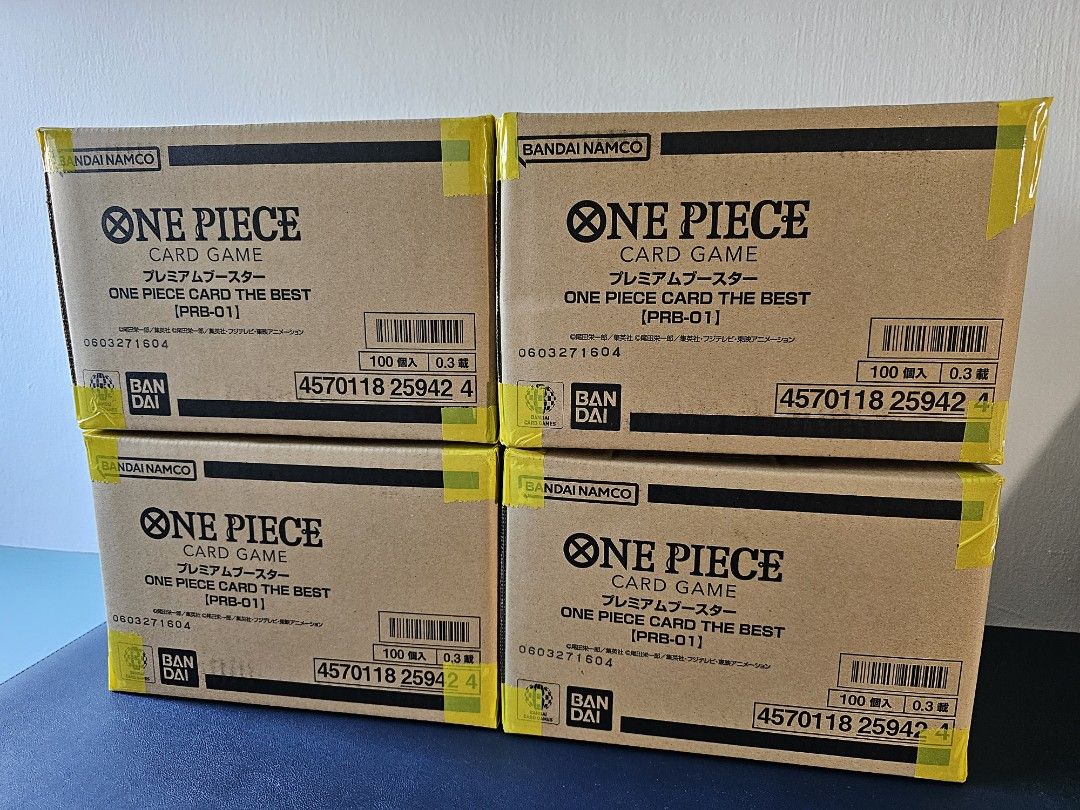 PRB01 One Piece The Best Case, Hobbies & Toys, Memorabilia ...