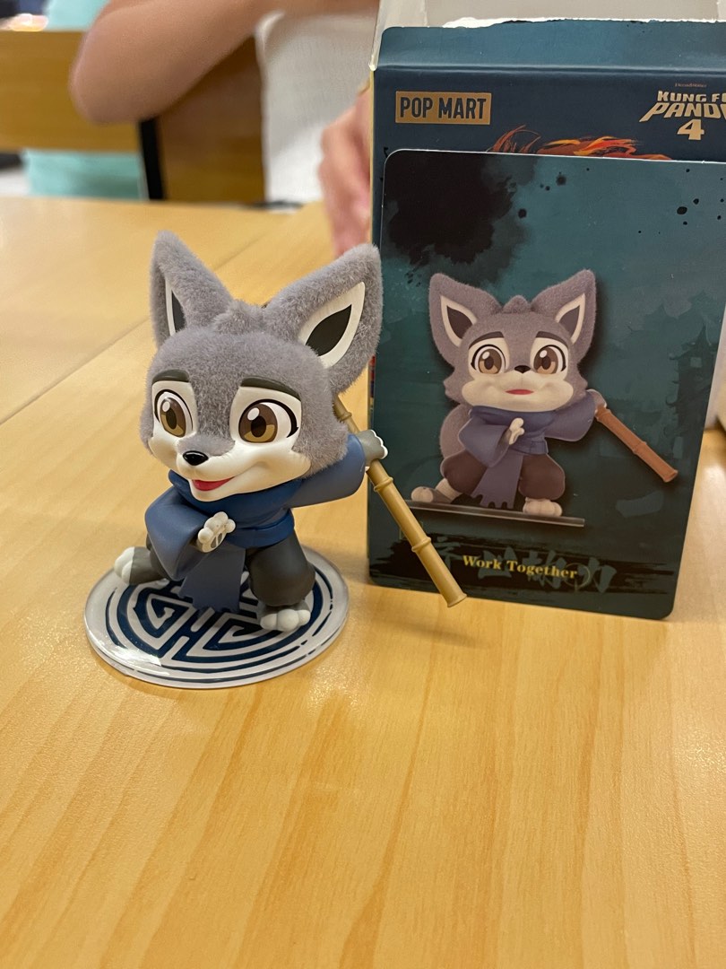 Pre-loved Popmart Kung Fu Panda Blindbox Work Together, Hobbies & Toys ...