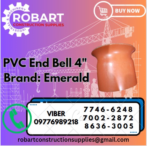 PVC End Bell, Commercial & Industrial, Construction Tools & Equipment ...