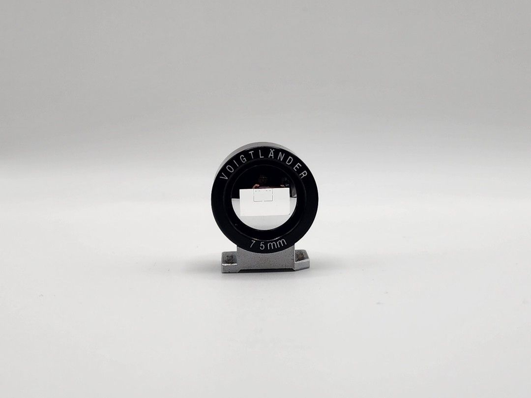 {Rare} Voigtlander Sucher Viewfinder BESSA-L 50mm / 75mm viewfinder ...