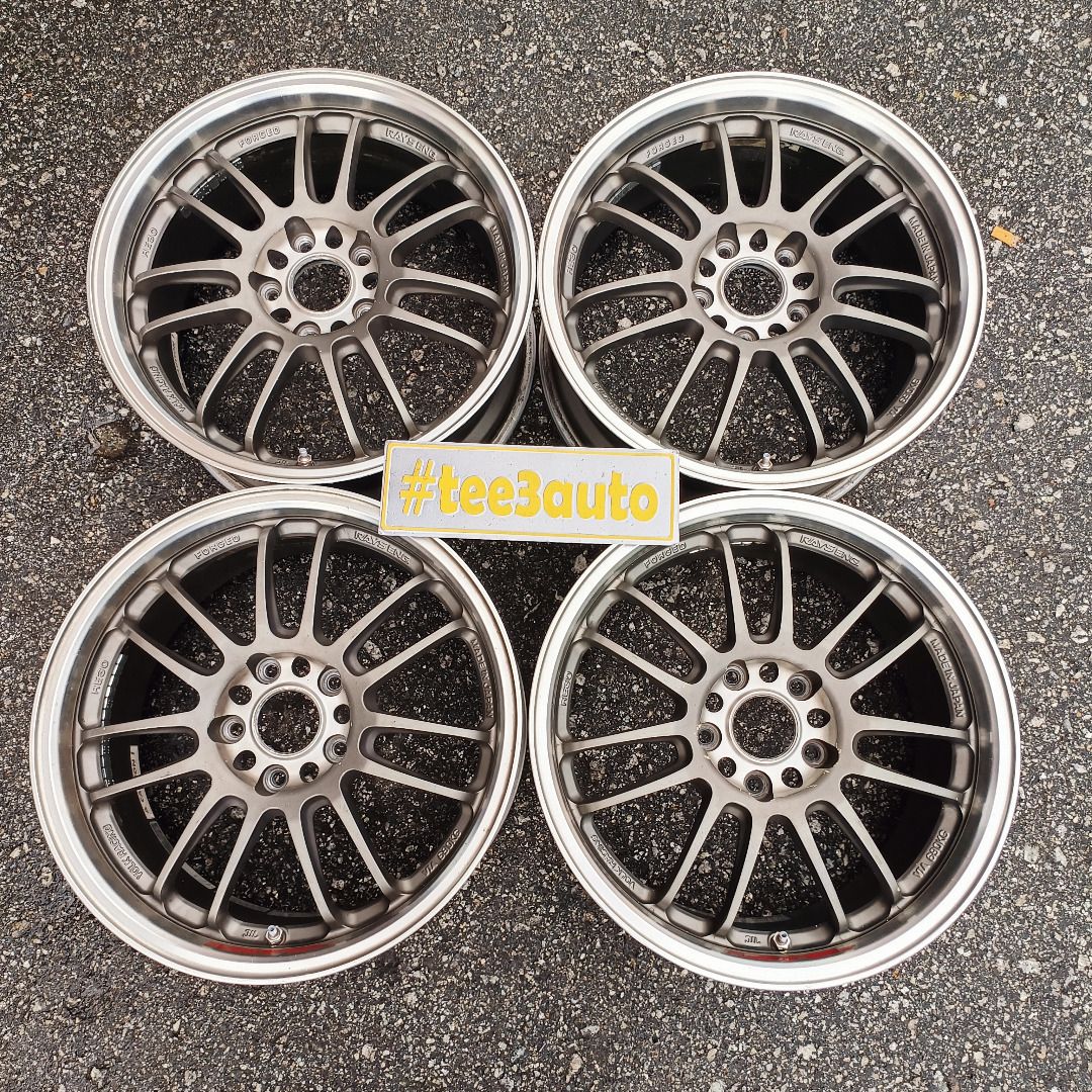RAYS RE30 CS 17 7.5jj off 43 5H 114 Original JAPAN, Auto Accessories on ...