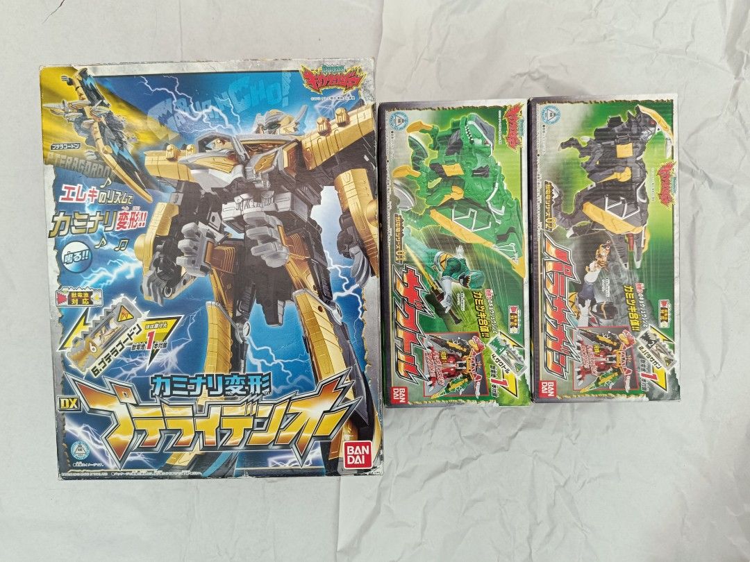 (Ready Stock) Super Sentai Zyuden Sentai Kyoryuger DX Power Ranger ...