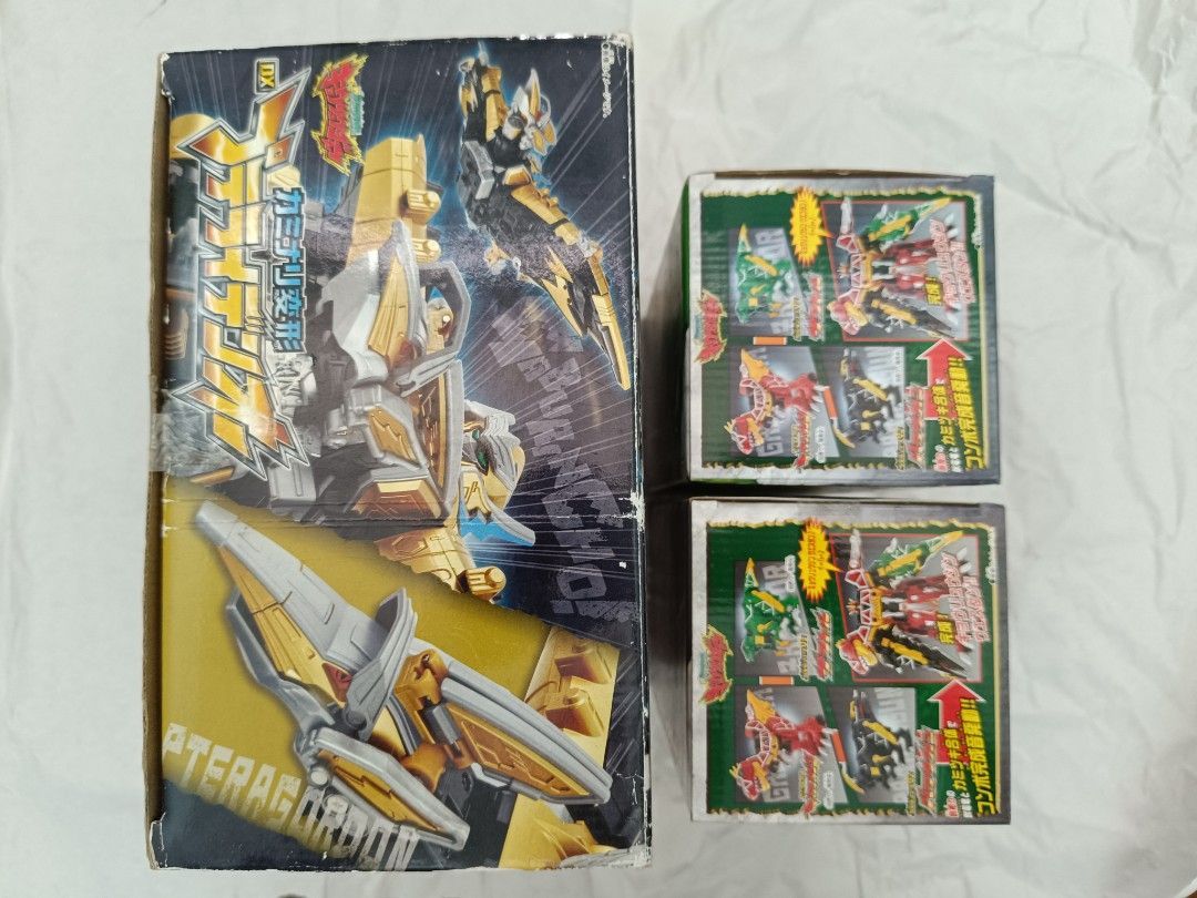 (Ready Stock) Super Sentai Zyuden Sentai Kyoryuger DX Power Ranger ...