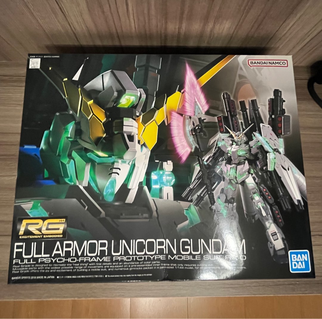 RG Full Armor Unicorn Gundam, Hobbies & Toys, Toys & Games on Carousell