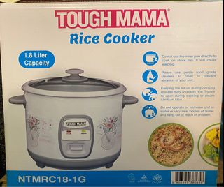 TOUGH MAMA NRC18-IS RICE COOKER (1.8 L), TV & Home Appliances, Kitchen ...
