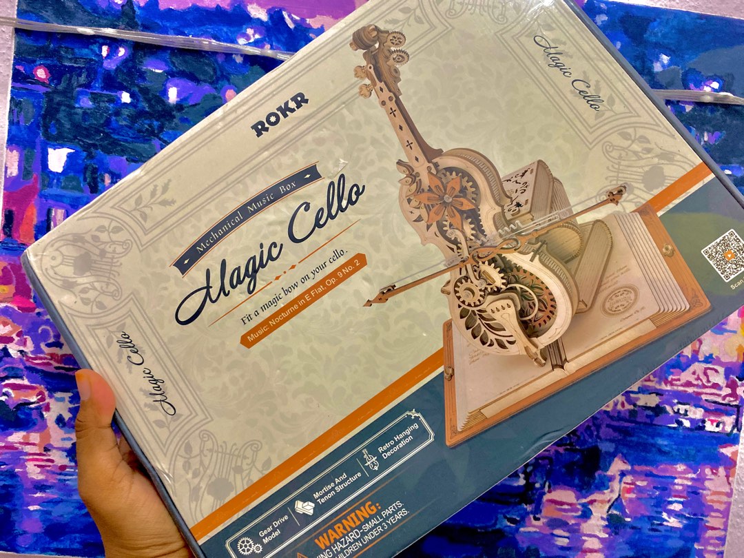 ROKR Magic Cello Mechanical Music Box (Negotiable), Hobbies & Toys ...