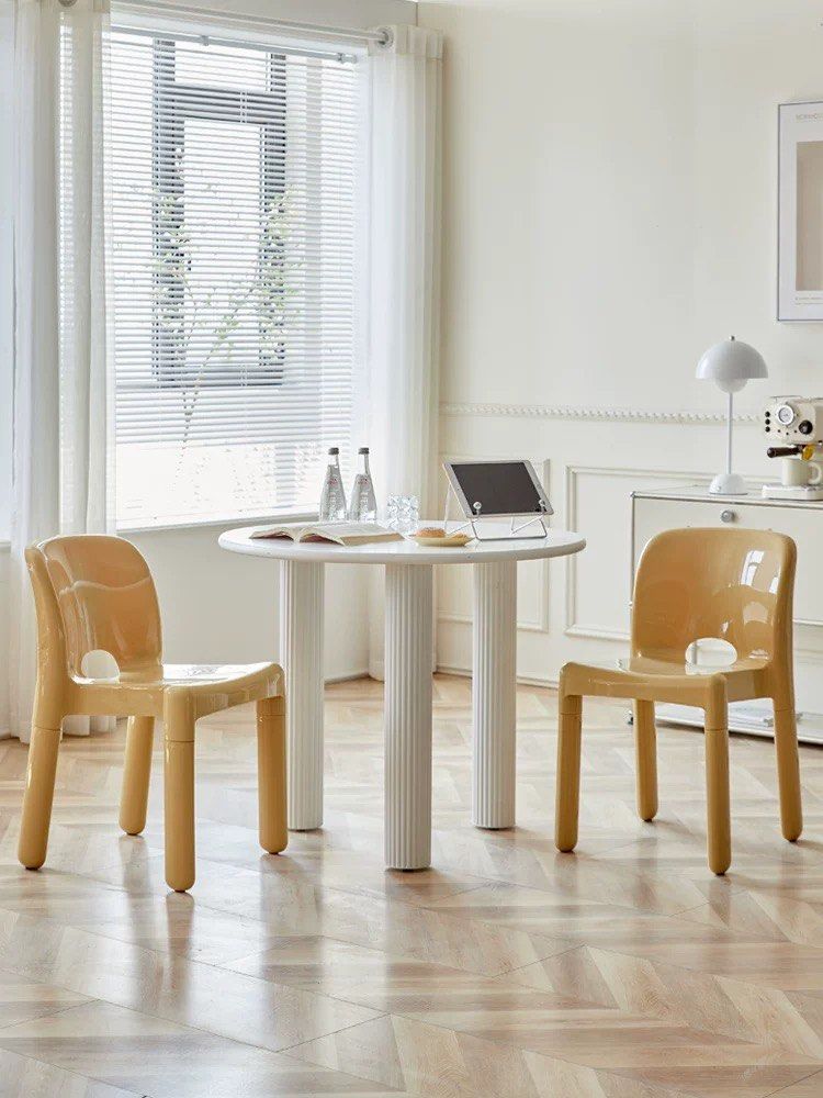 ROLLO Modern Stackable Dining Chair, Furniture & Home Living, Furniture ...