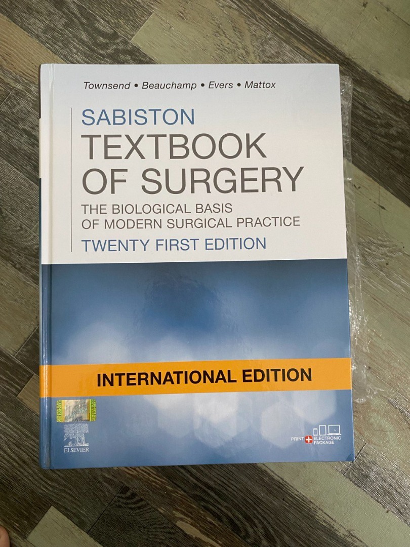 Sabiston Textbook of Surgery: The Biological Basis of Modern Surgical ...
