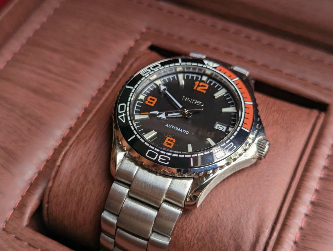 Seiko Mod Custom Seamaster Planet Ocean, Men's Fashion, Watches ...