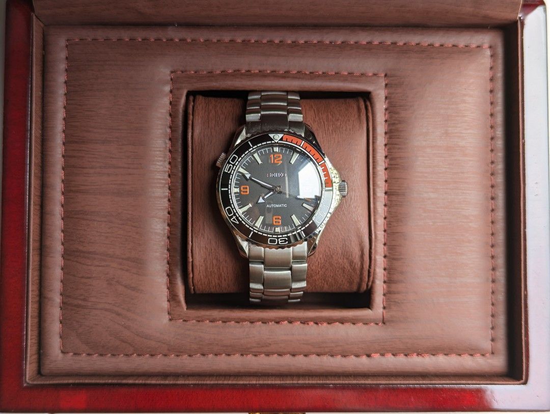 Seiko Mod Custom Seamaster Planet Ocean, Men's Fashion, Watches ...