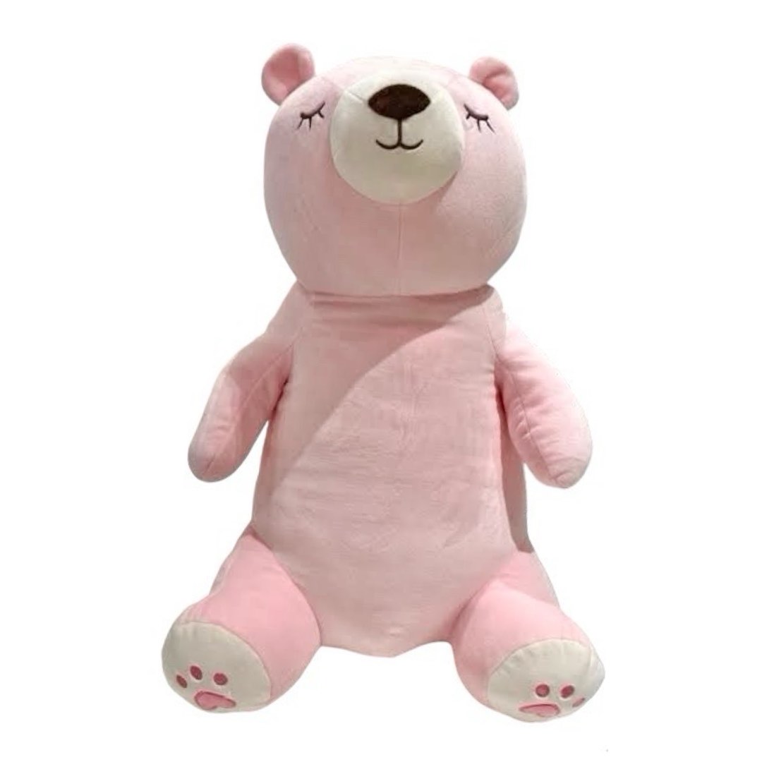 Sleepy Bear Plush Toy by Miniso, Hobbies & Toys, Toys & Games on Carousell