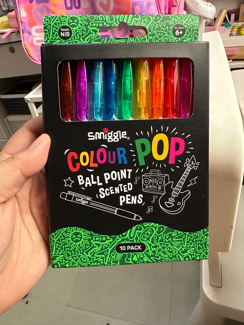 Smiggle Color Pop Scented Pen, Hobbies & Toys, Stationary & Craft ...