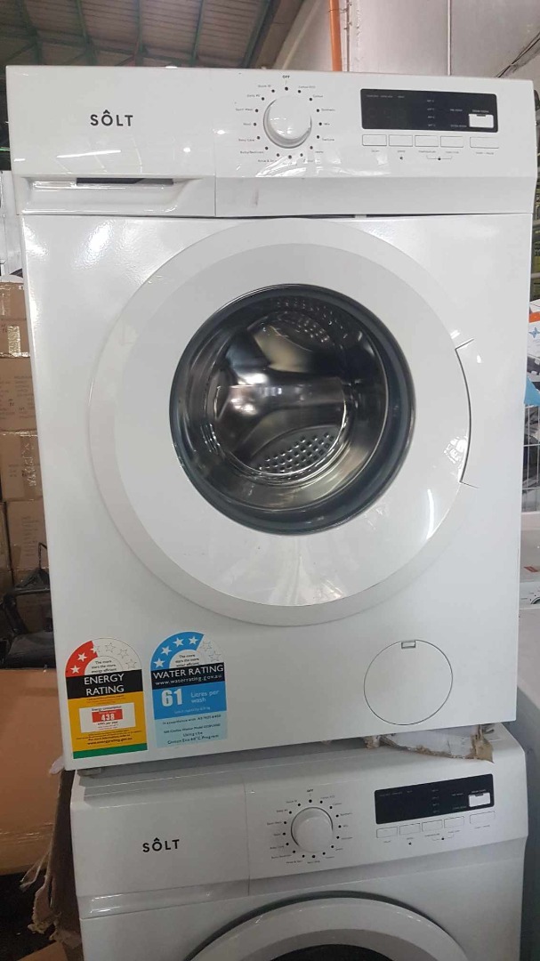 Solt 6kg Frontload Washing Machine, TV & Home Appliances, Washing ...