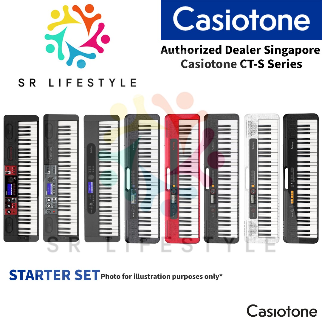 SR Lifestyle Singapore | Casio Keyboard Piano Casiotone CT-S100 CT-S200 ...
