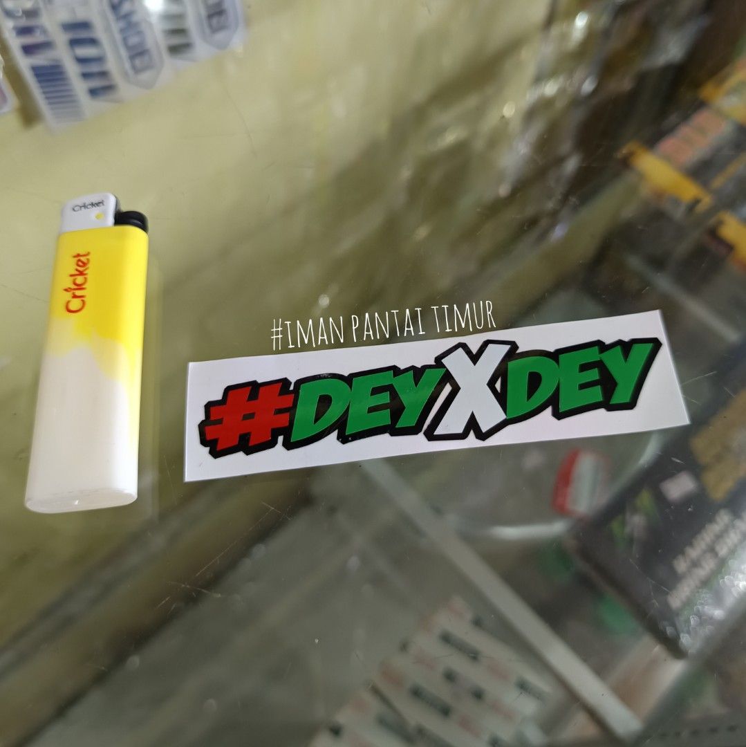 STICKER # DEY X DEY, Hobbies & Toys, Stationery & Craft, Craft Supplies ...