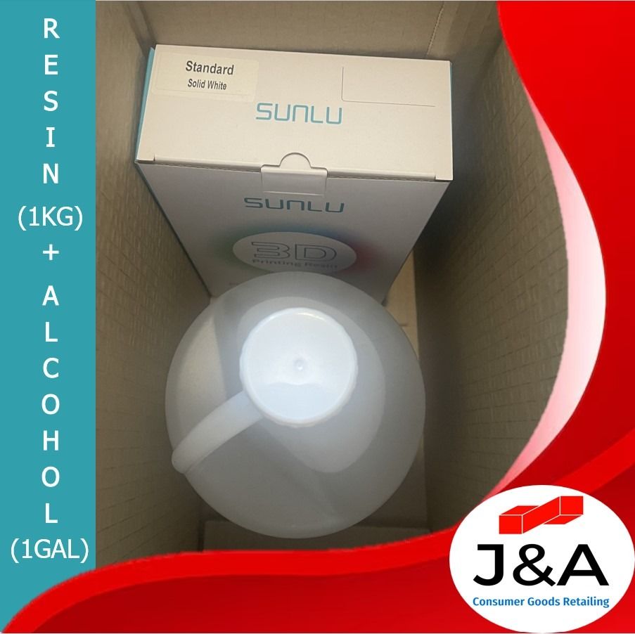 Sunlu Resin 1KG (Standard/Standard Plus/ABS-Like/High Clear) & 99.9% ...