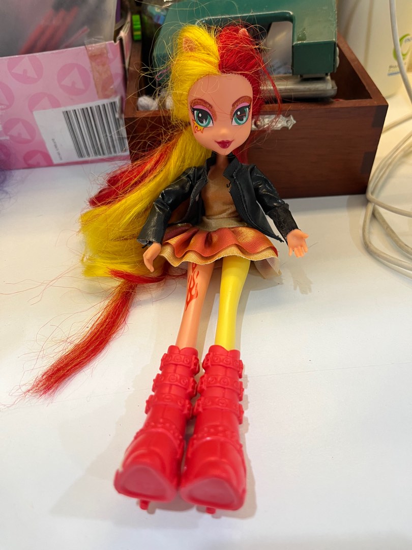 Sunset Shimmer My little pony doll, Hobbies & Toys, Toys & Games on ...