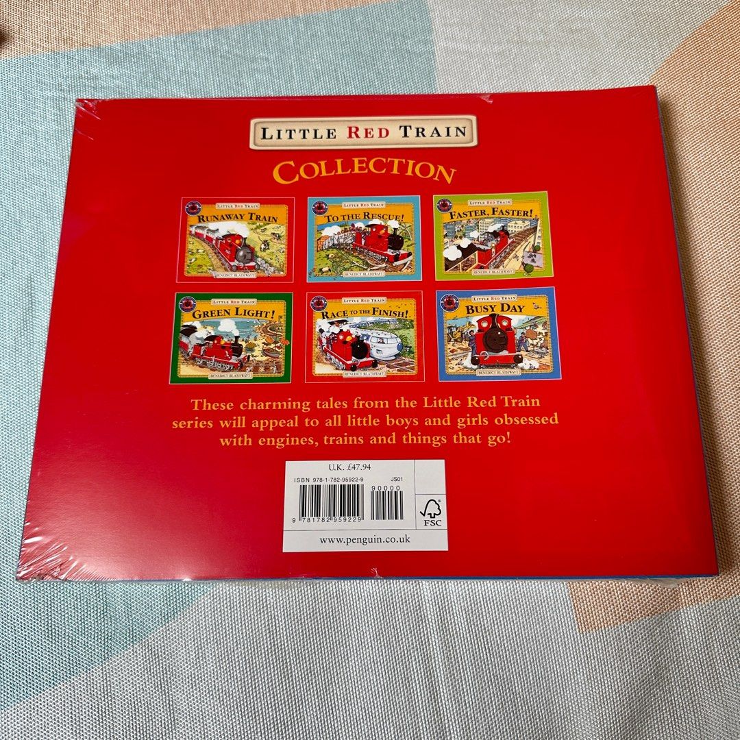 英文原版書The Little Red Train 系列 6冊, 興趣及遊戲, 書本 & 文具, 兒童書籍 - Carousell