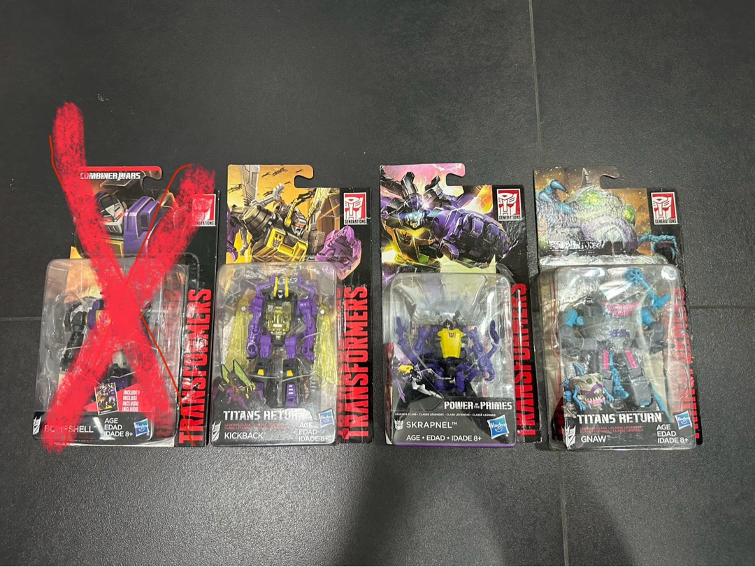 Transformers Insecticons & Sharkticon, Hobbies & Toys, Toys & Games on ...