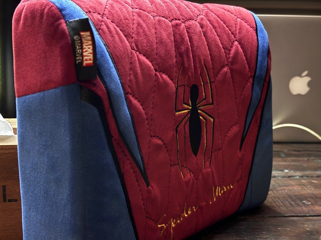 TT Racing Spider-Man Lumbar Pillow, Furniture & Home Living, Furniture ...