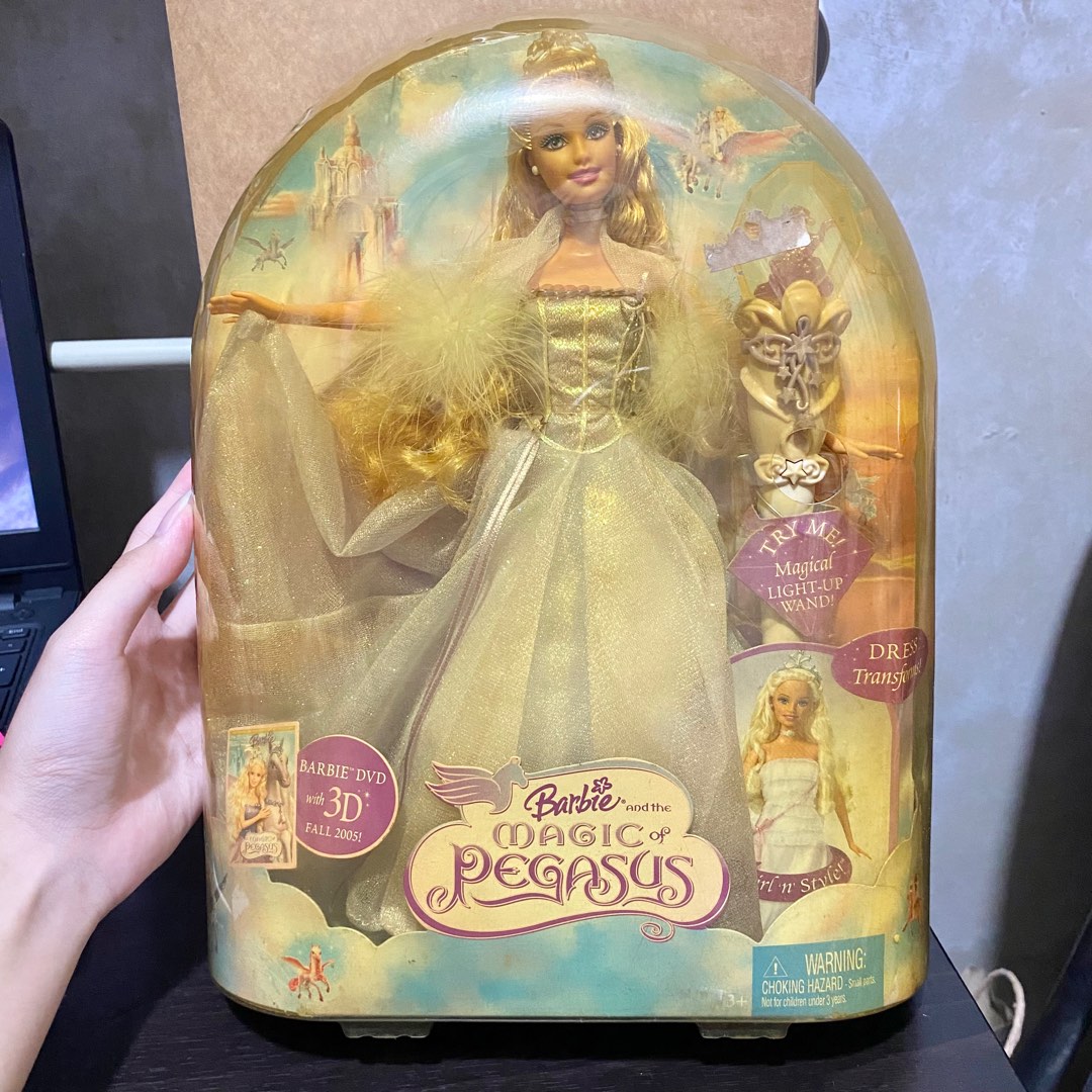 NRFB rare vintage princess annika barbie and the magic of pegasus ...