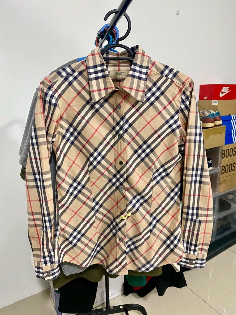 Vintage Burberry iconic Nova Check, Women's Fashion, Activewear on ...