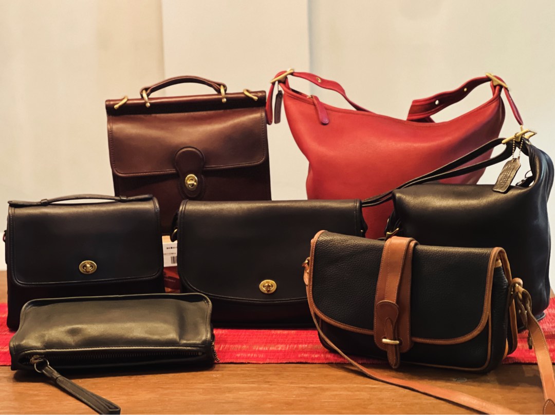 Vintage Coach Collection, Luxury, Bags & Wallets on Carousell