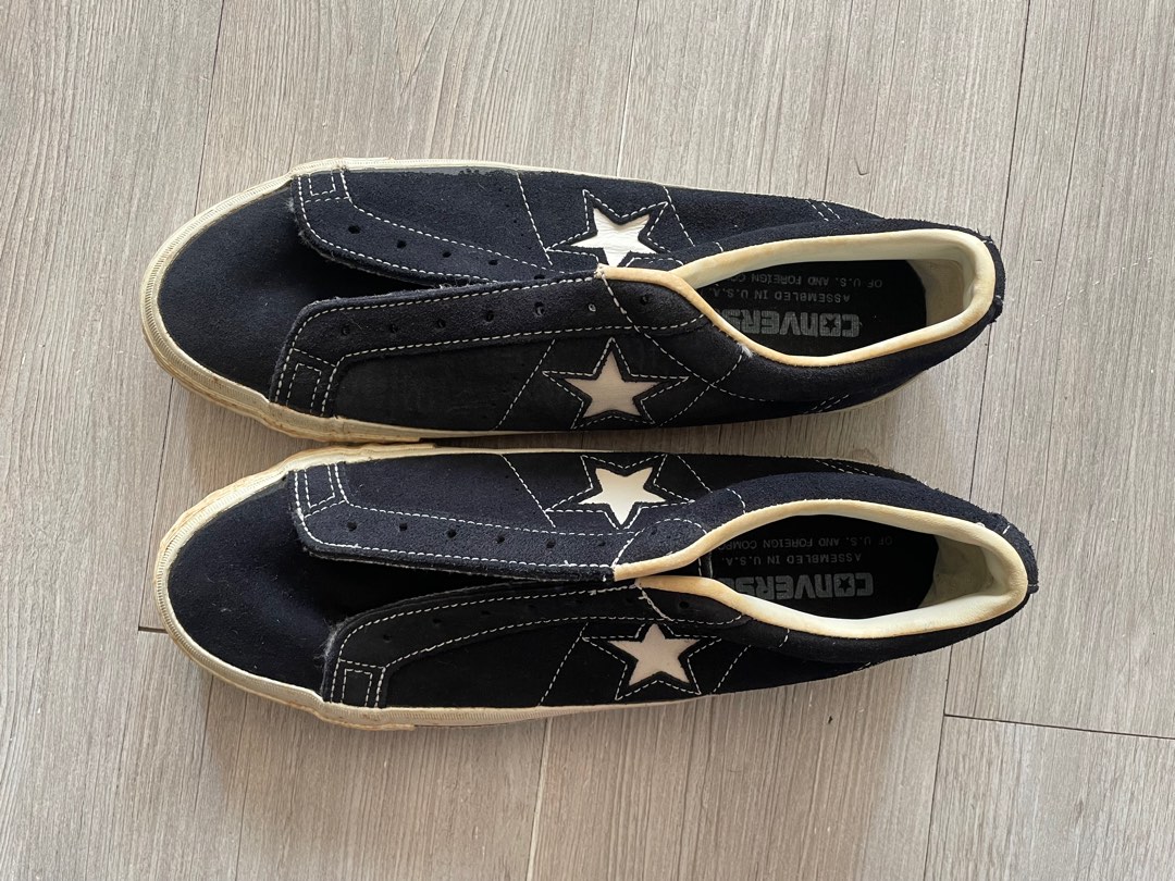 Vintage Converse One Star USA UK7.5, Men's Fashion, Footwear, Sneakers ...