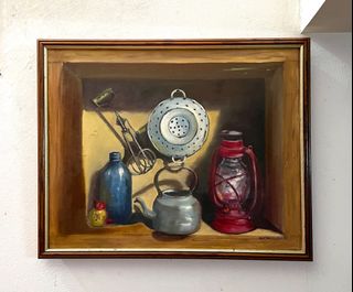 Vintage Pair of English Original Watercolour by Helen Crouch Signed ...