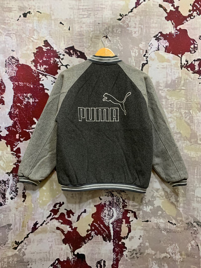 Vintage Puma Varsity Jacket Sulam, Men's Fashion, Coats, Jackets and ...