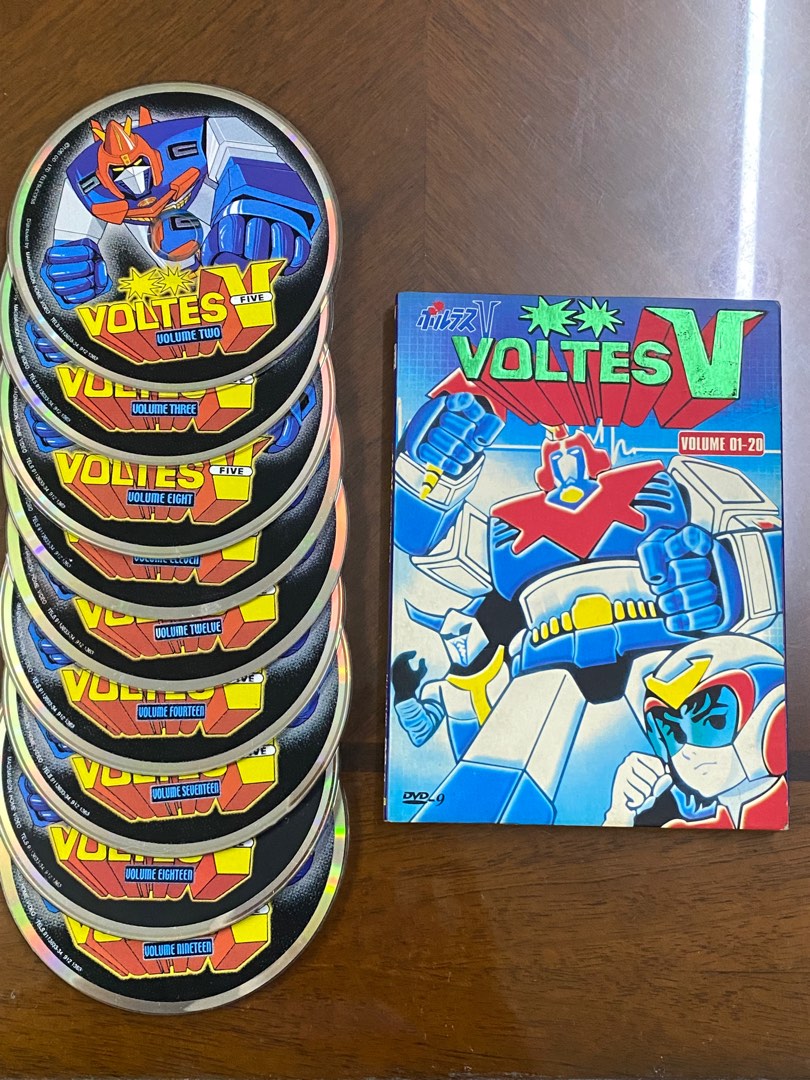 Voltes V - Complete Volume 1 to 20 DVD - Region Free : Original VCD for ...