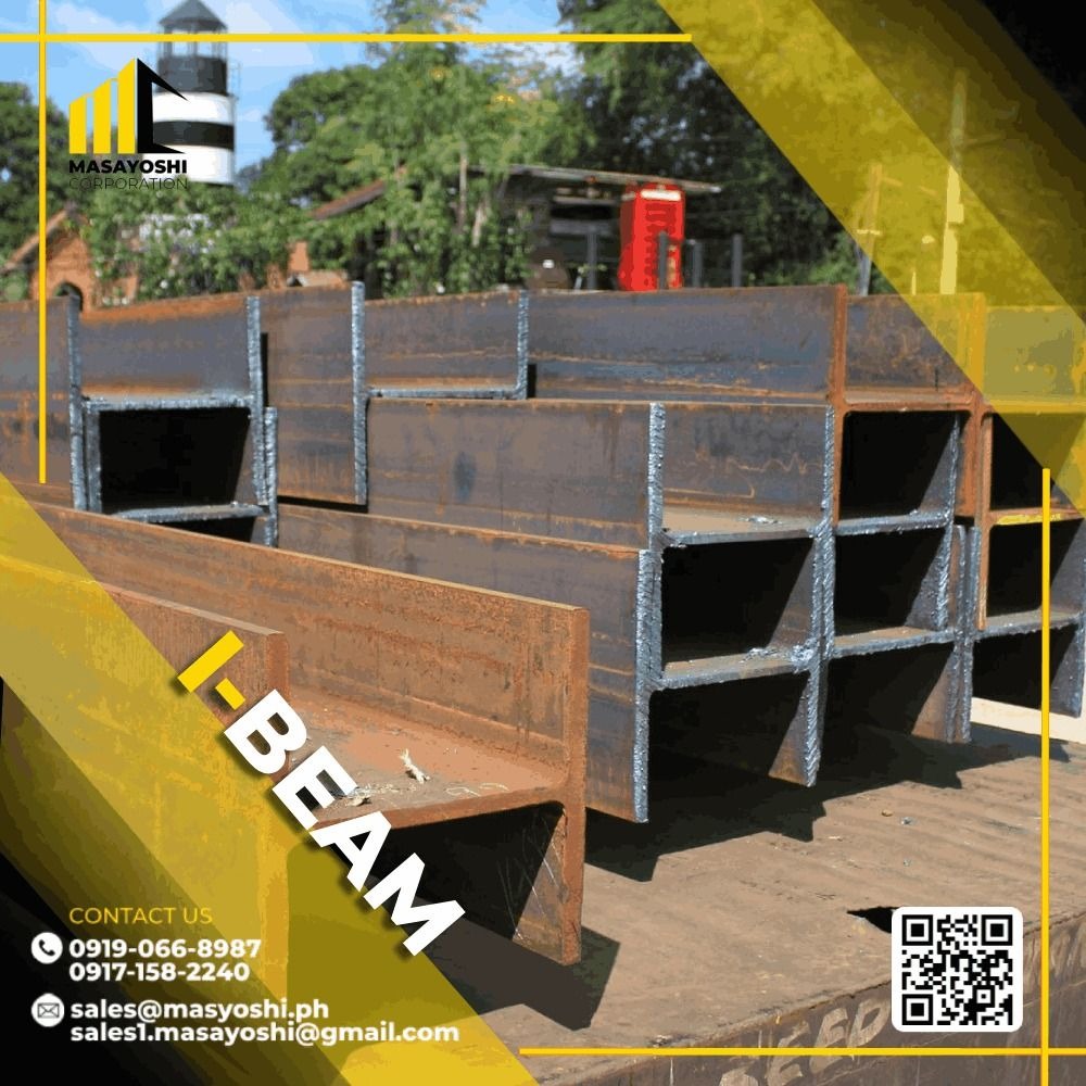 WIDE FLANGE 6 X 4 9# 6MTRS, Ibeam, Angle Bar, Cyclone Wire, Hoist ...