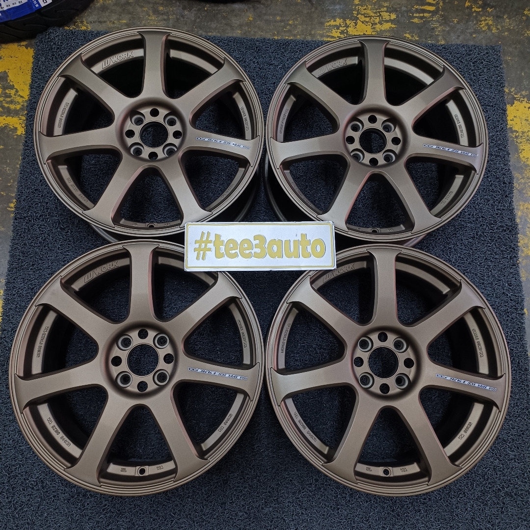 WORK Emotion XT7 17 7jj off 47 4H 100 Original JAPAN, Auto Accessories ...