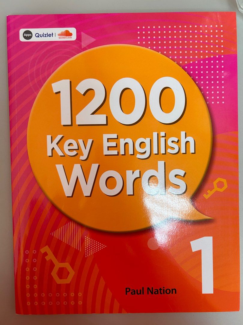 1200 Key English Words, 書籍、休閒與玩具, 書本及雜誌, 教科書、參考書在旋轉拍賣