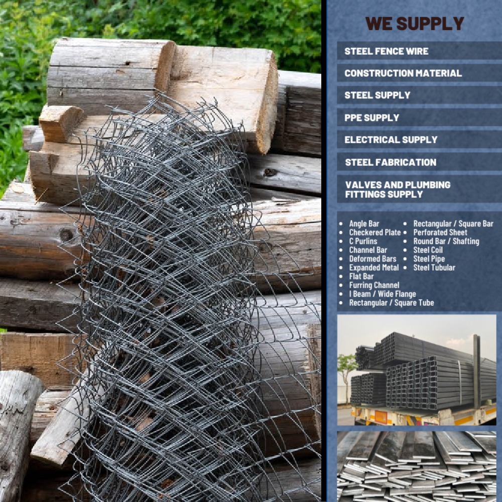 6 feet 2"x10m Cyclone Wire Fence / Poultry Fence / Bakod / Hog Wire ...