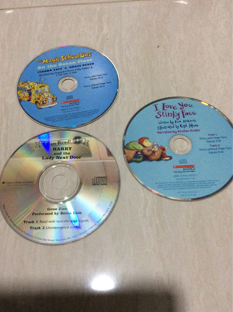 CD audio : the magic school bus (on the ocean ) / I love you stinky ...