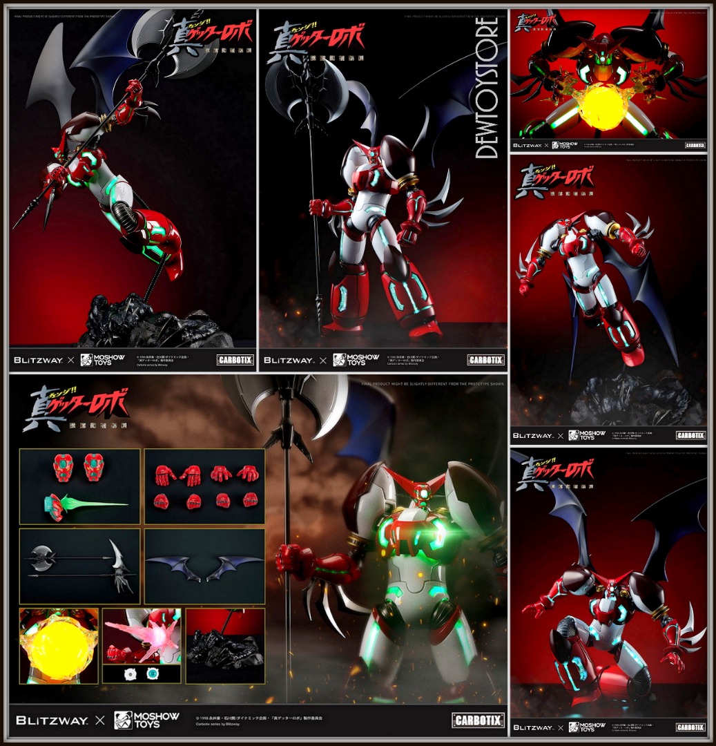 ⭐️ [𝗣𝗿𝗲-𝗼𝗿𝗱𝗲𝗿] Blitzway X Moshow Toys Carbotix Series Metal Alloy ...