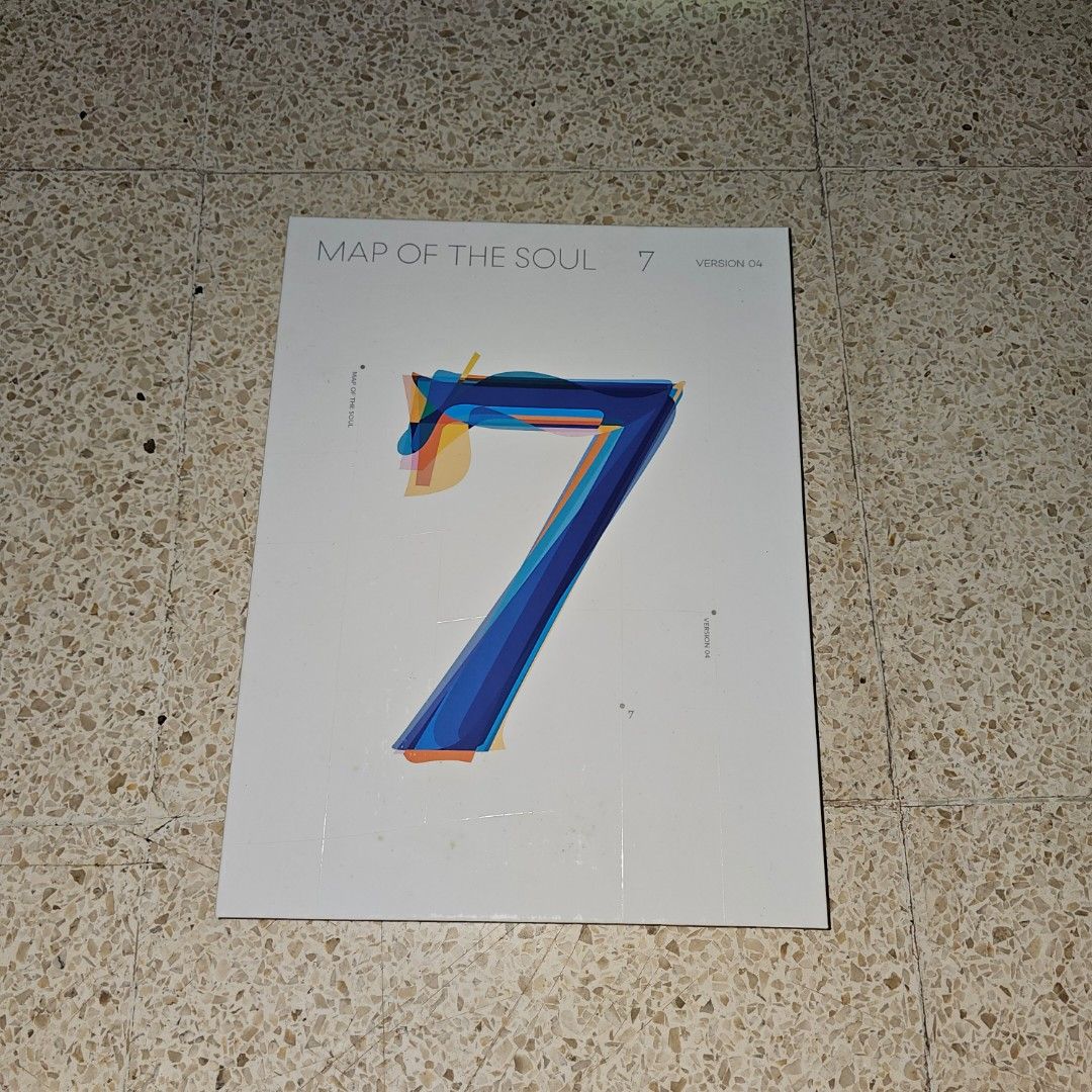 Album BTS Maps of The Soul 7 version 04, Musik & Media, CD, DVD & Lainnya di Carousell