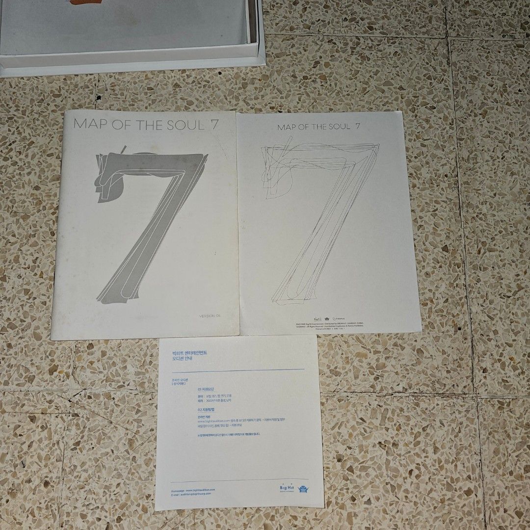 Album BTS Maps of The Soul 7 version 04, Musik & Media, CD, DVD ...