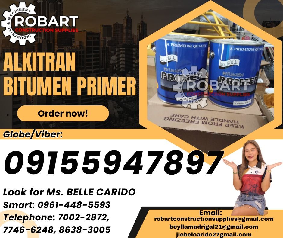 Alkitran Bitumen Primer, Commercial & Industrial, Construction Tools ...
